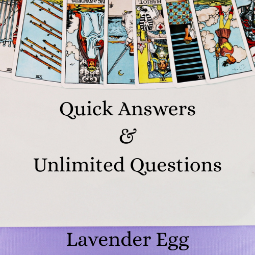 Quick Answers & Unlimited Questions – Lavender Egg